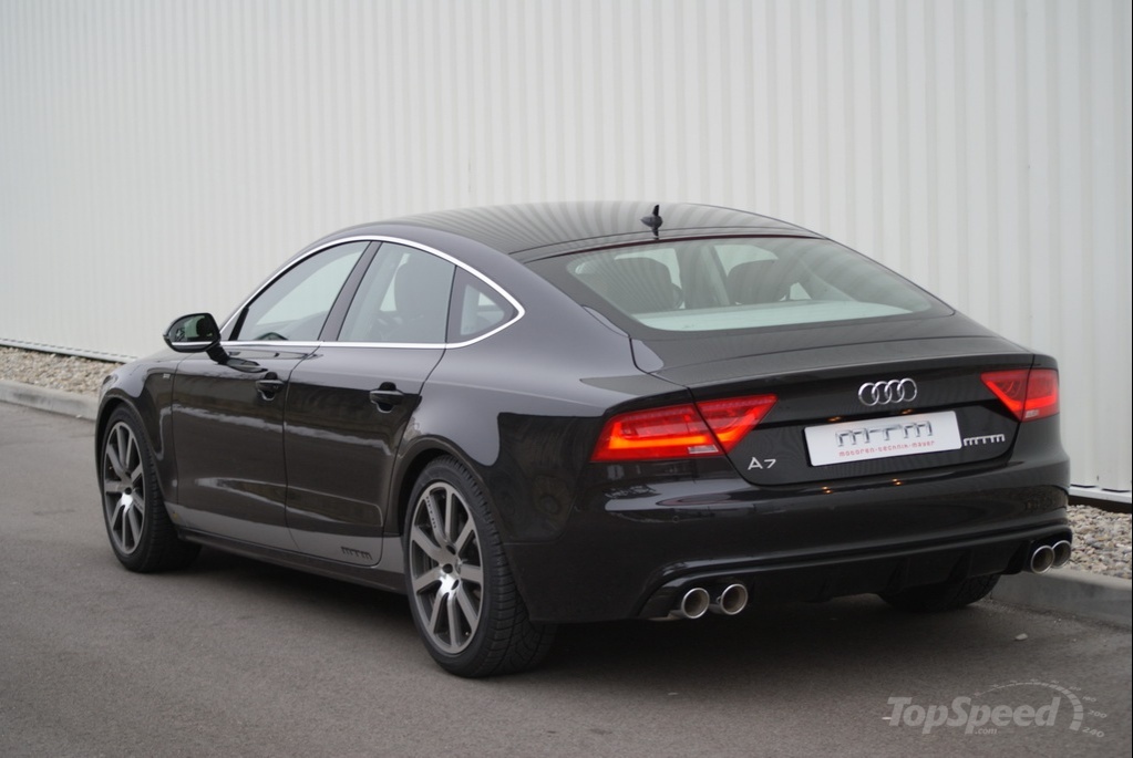 Тюнинг седана Audi A7 Liftback 2011, фото тюнинга Ауди А7 2011 года