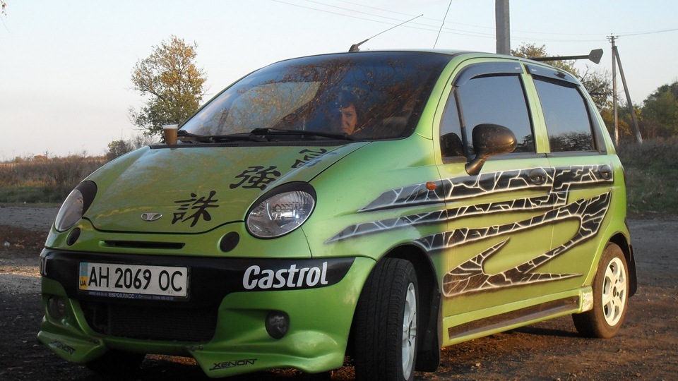 My perfect Daewoo Matiz M 150. 3DTuning - probably the best car ...