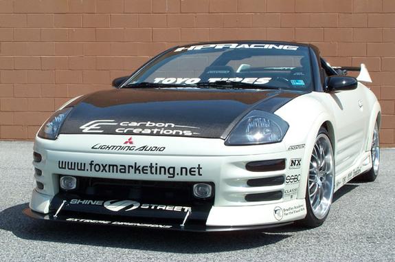 Тюнинг Mitsubishi Eclipse Coupe 2003, фото тюнинга Митсубиси Эклипс 2003