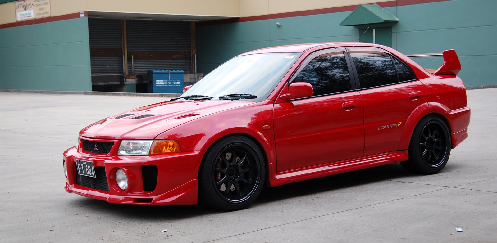 My perfect Mitsubishi Lancer Evo IV. 3DTuning - probably the best car ...